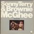 Sonny Terry & Brownie McGhee Back Country Blues - Blue label UK vinyl LP album (LP record) (431185)