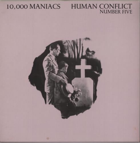 10,000 Maniacs Human Conflict Number Five UK vinyl LP album (LP record ...