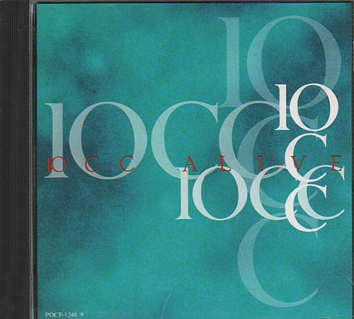 10cc Alive Japanese Promo 2 CD album set (Double CD) (637361)