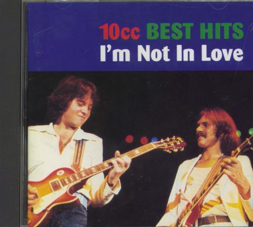 10cc Best Hits - I'm Not In Love Japanese CD album (CDLP) (816422)