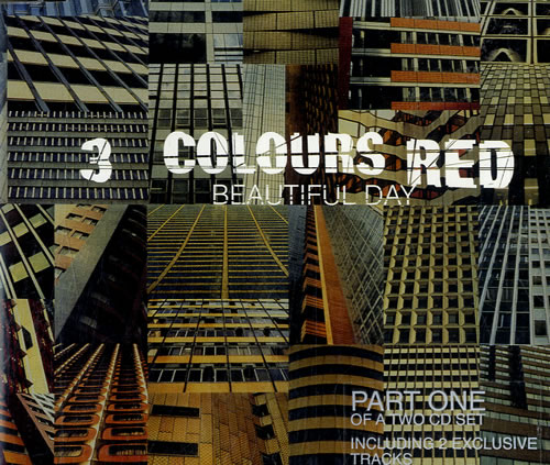3 Colours Red Beautiful Day - CD1 UK CD single (CD5 / 5") (128759)
