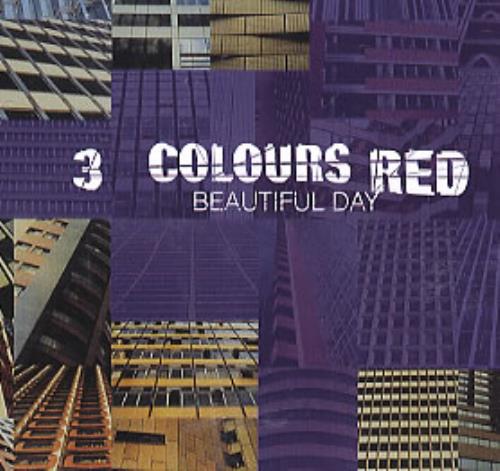 3 Colours Red Beautiful Day UK 2-CD single set (Double CD single) (286867)