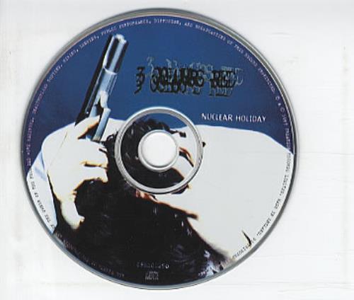 3 Colours Red Nuclear Holiday UK CD single (CD5 / 5") (90244)