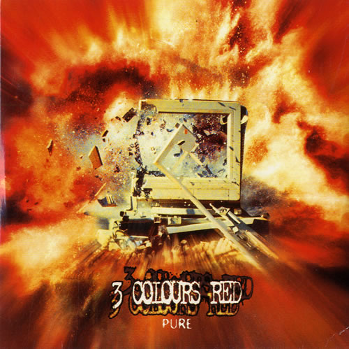 3 Colours Red Pure UK Promo CD single (CD5 / 5") (84066)