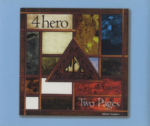 4 Hero Two Pages Album Sampler UK Promo CD single (CD5 / 5") (514436)