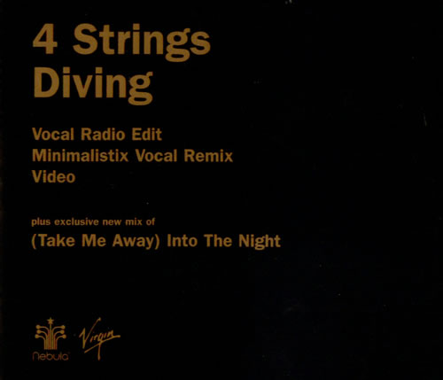 4 Strings Diving UK CD single (CD5 / 5") (537237)
