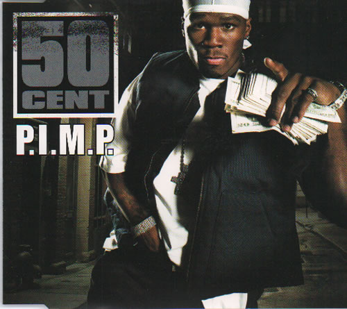 50 Cent P.I.M.P. UK Promo CD single (CD5 / 5") (261501)