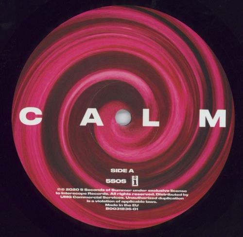 5 Seconds Of Summer Calm UK vinyl LP album (LP record) (817612)
