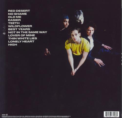5 Seconds Of Summer Calm UK vinyl LP album (LP record) (817612)