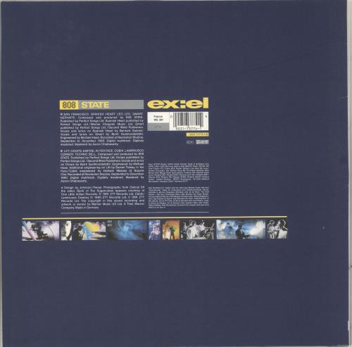 808 State ex:el UK vinyl LP album (LP record) (710430)