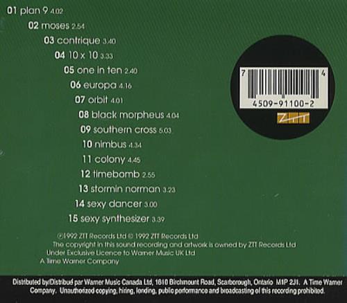 808 State Gorgeous Canadian CD album (CDLP) (147753)