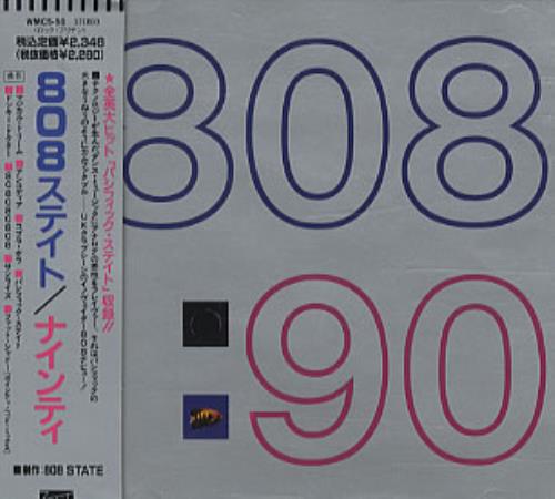808 State Ninety Japanese Promo CD album (CDLP) (321153)