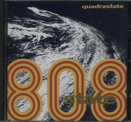 808 State Quadrastate UK CD album (CDLP) (621318)