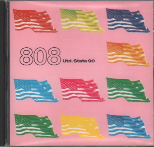 808 State Utd State 90 US CD album (CDLP) (147752)