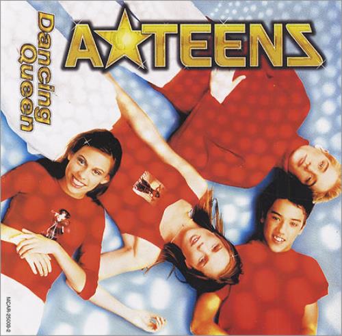 A*Teens Dancing Queen US Promo CD single (CD5 / 5") (163790)