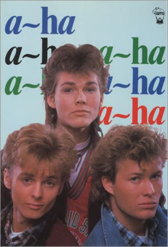 A-Ha A-ha UK book (131369) 0590706950