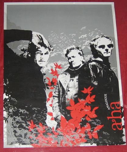 A-Ha Analogue Poster UK poster (376044)