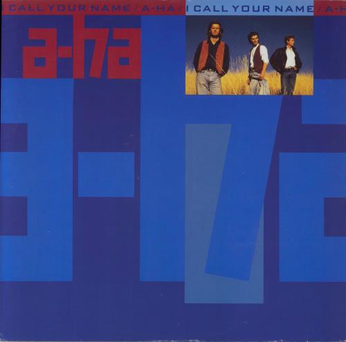 A-Ha I Call Your Name UK 12" vinyl single (12 inch record / Maxi-single ...