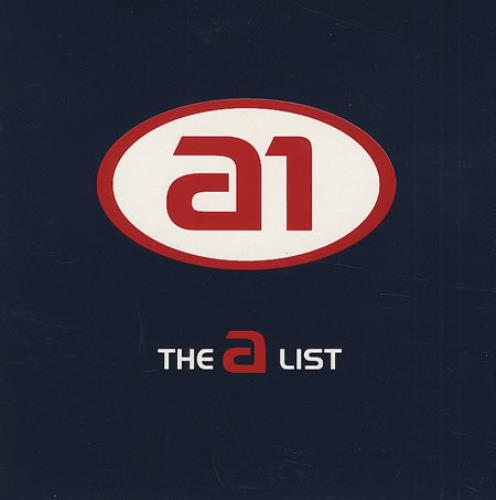 A1 The A List UK Promo CD album (CDLP) (171697)