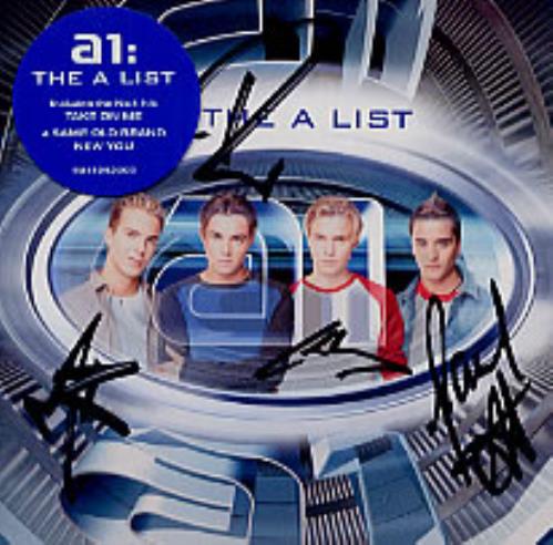 A1 The A List UK CD album (CDLP) (205901)