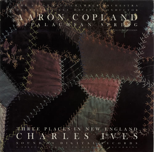 Aaron Copland Appalachian Spring US vinyl LP album (LP record) (639424)