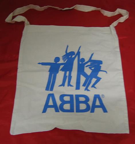 Abba ABBA - Cotton Shoulder Bag German Promo memorabilia (388914) PROMO ...