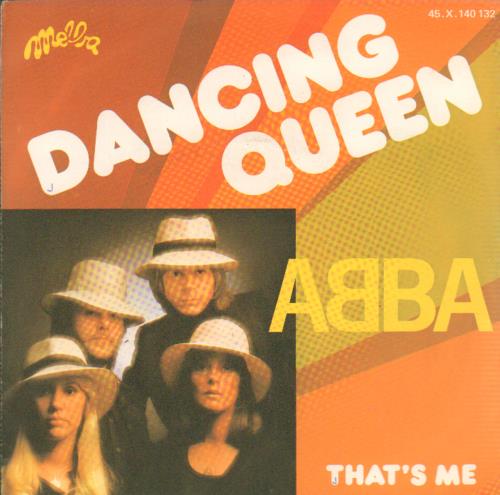 Abba Dancing Queen - Writing on sleeve/label French 7" vinyl single (7 ...