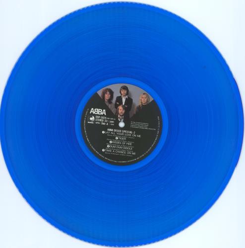 Abba Disco Special 2 - Blue Vinyl Japanese vinyl LP album (LP record ...