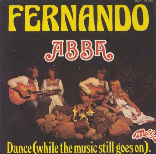 Abba Fernando - Melba issue French 7" vinyl single (7 inch record / 45) (2099)