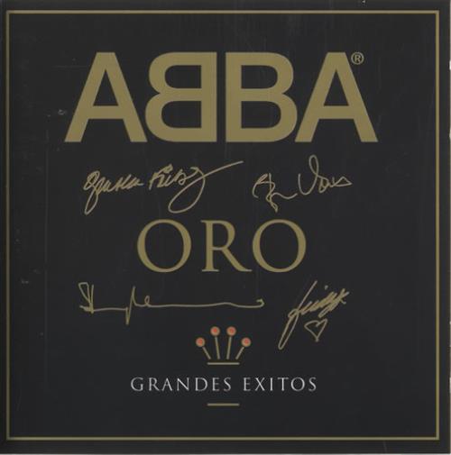 Abba Oro - Grandes Exitos Venezuelan CD album (CDLP) (288610)