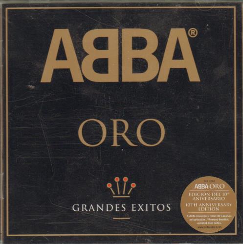 Abba Oro: Grandes Exitos German CD album (CDLP) (652204)