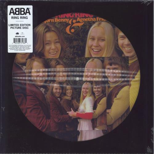 Abba Ring Ring - Sealed UK picture disc LP (vinyl picture disc album) (801621)