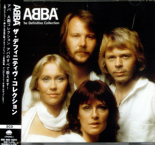 Abba The Definitive Collection Japanese 2 CD album set (Double CD) (203483)