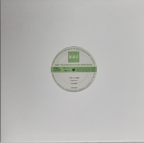 Abba This Is Abba - Programmes 1 & 2 UK Promo 2-LP vinyl record set ...