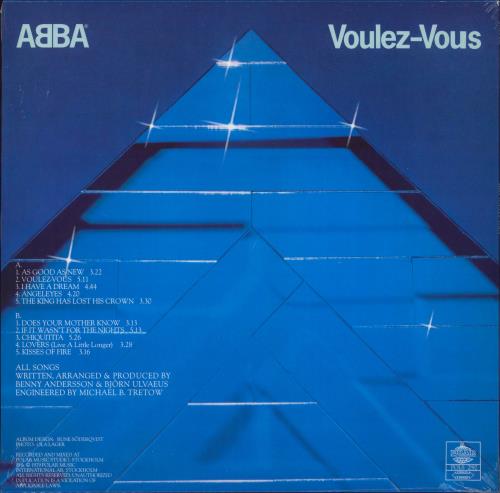 Abba Voulez-Vous - Sealed UK picture disc LP (vinyl picture disc album) (801616)