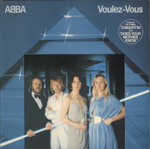 Abba Voulez-Vous UK vinyl LP album (LP record) (2183)