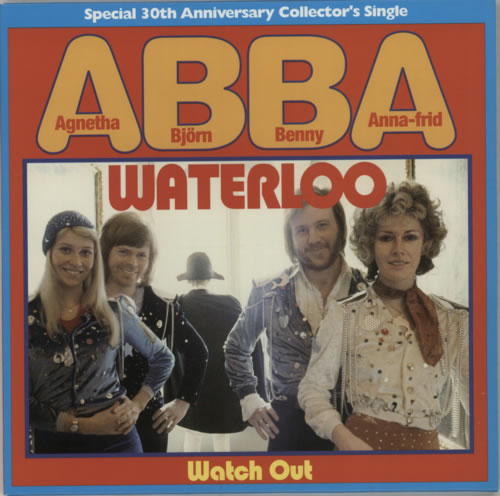 Abba Waterloo - 30th Anniversary Edition UK 7" vinyl single (7 inch record / 45) (284839)