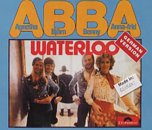 Abba Waterloo German CD single (CD5 / 5") (146604)