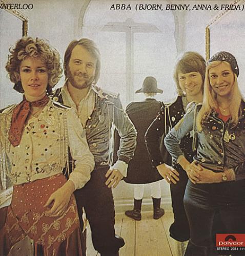 Abba Waterloo Korean vinyl LP album (LP record) (332297)