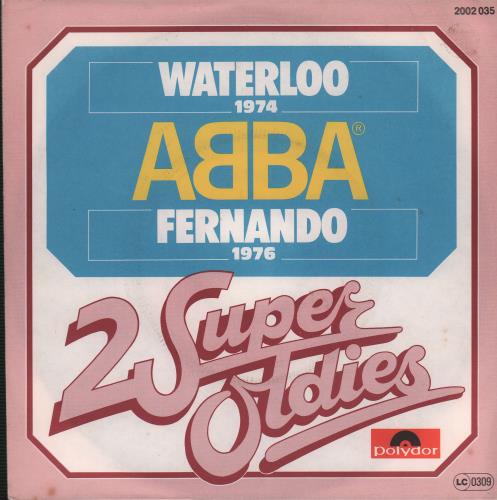 Abba Waterloo German 7" vinyl single (7 inch record / 45) (652902)