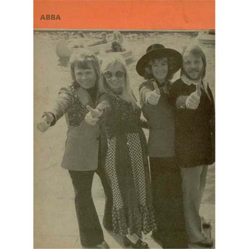 Abba Words UK magazine (406236) JUNE 1974