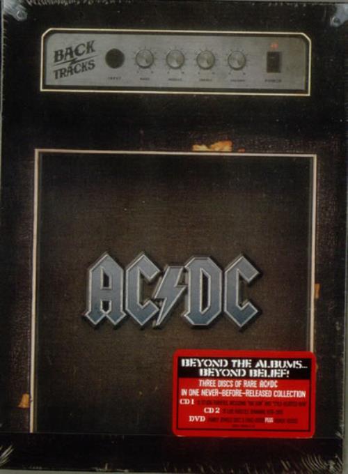 AC/DC Backtracks - Sealed US 3-disc CD/DVD Set (544923)