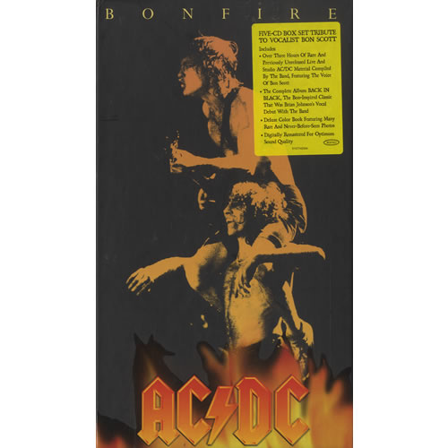 AC/DC Bonfire UK CD Album Box Set (258331)