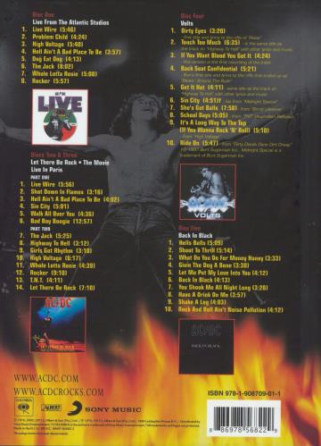 AC/DC Bonfire UK 5-CD album set (822054)