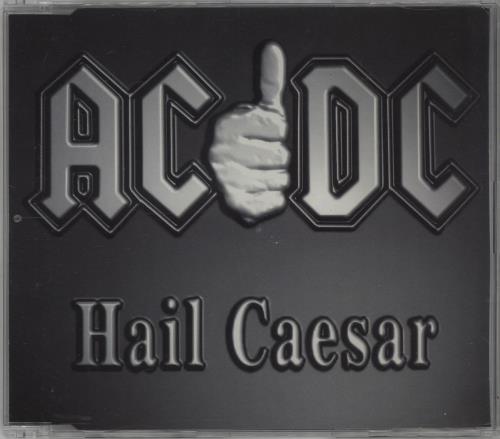 AC/DC Hail Caesar German CD single (CD5 / 5") (69091)