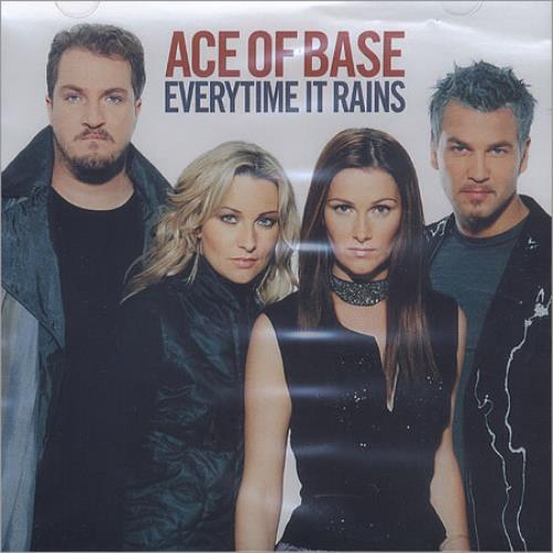 Ace Of Base Everytime It Rains US Promo CD single (CD5 / 5") (154518)
