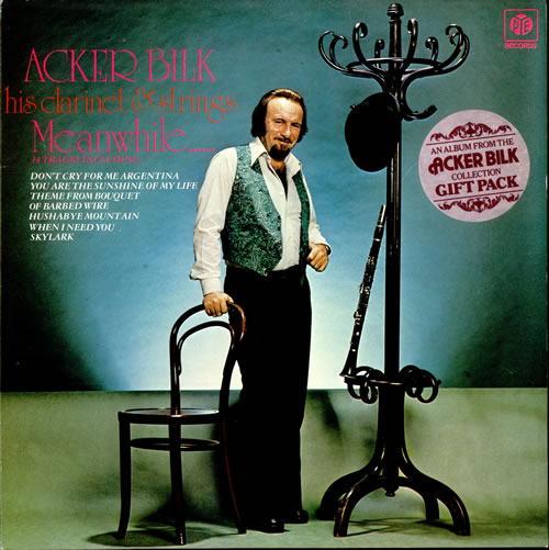 Acker Bilk Meanwhile... UK vinyl LP album (LP record) (499788)