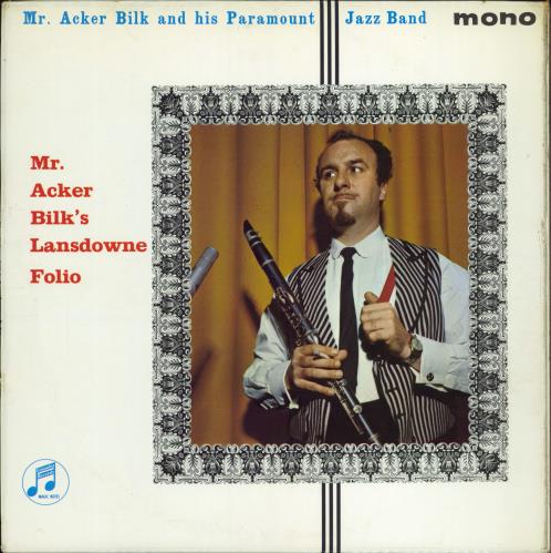 Acker Bilk Mr. Acker Bilk's Lansdowne Folio UK vinyl LP album (LP ...