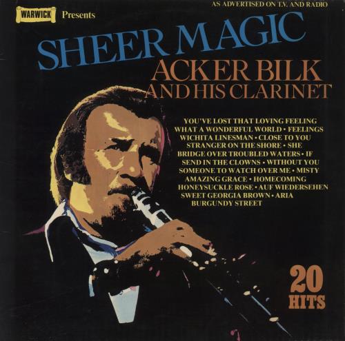 Acker Bilk Sheer Magic UK vinyl LP album (LP record) (513064)