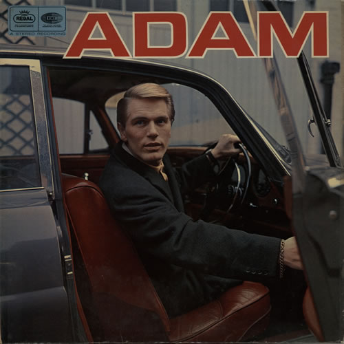 Adam Faith Adam UK vinyl LP album (LP record) (584979)